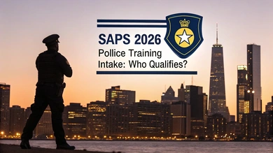 SAPS 2026 Police Training Intake: Who Qualifies? - Varsity Wise