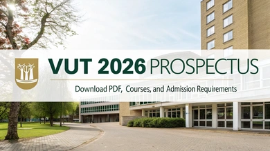 VUT 2026 Prospectus: Download PDF, Courses, and Admission Requirements ...