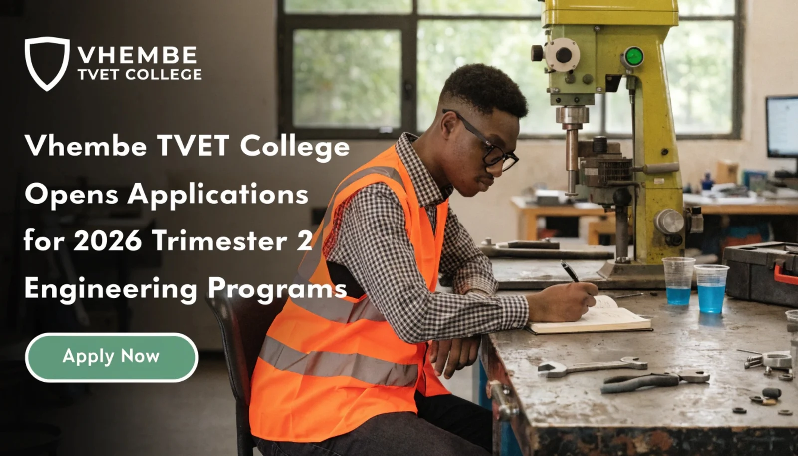 Vhembe TVET College Opens Applications for 2026 Trimester 2 Engineering ...