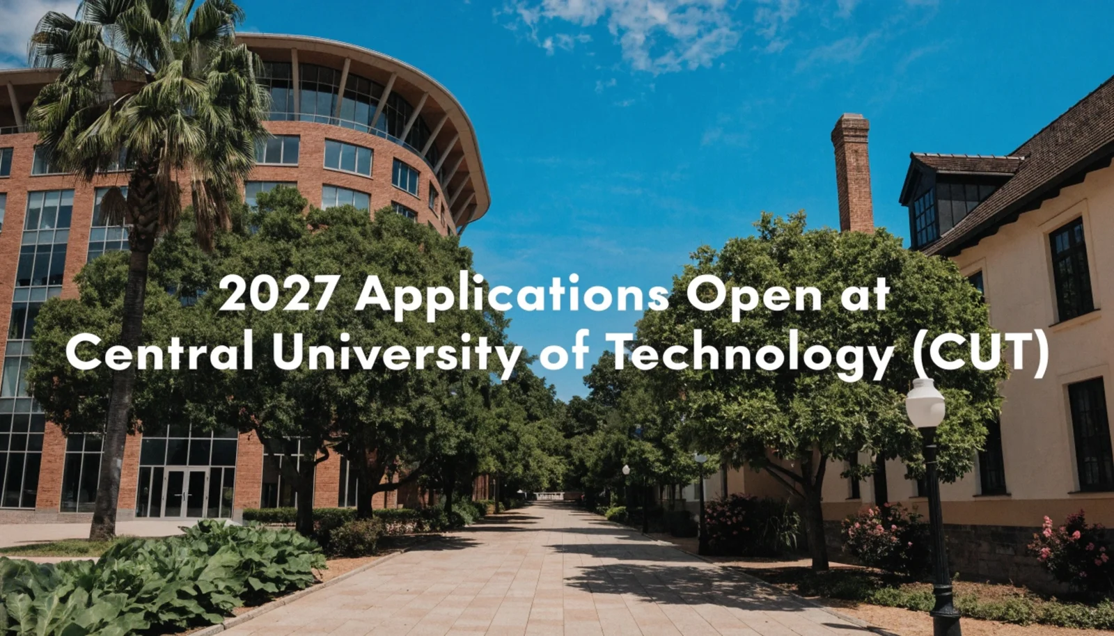 2027 Applications Open at Central University of Technology (CUT ...